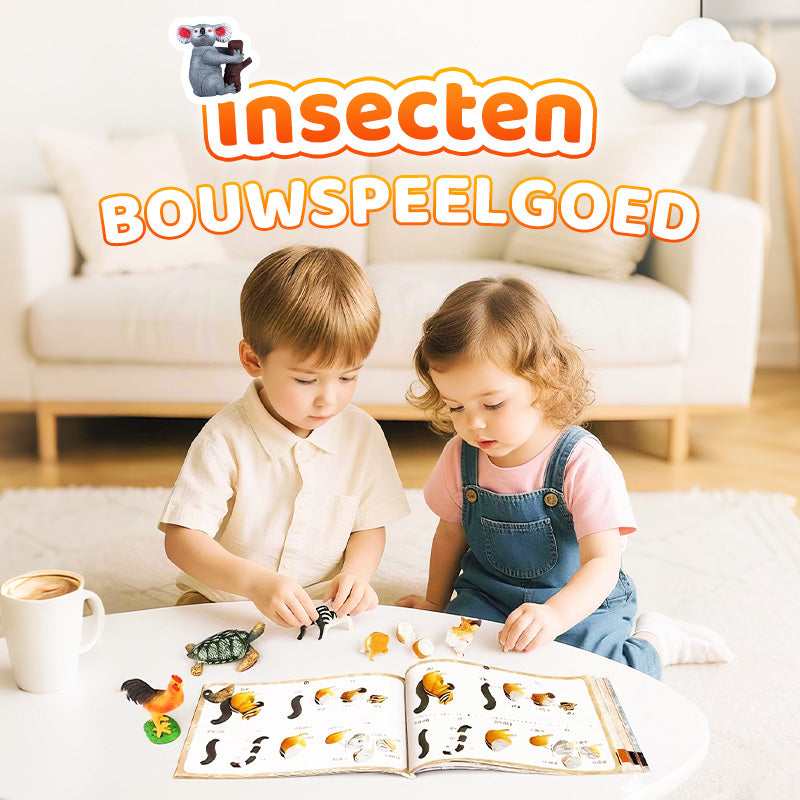 🎄 Kerst Magische Insecten Bouwset - Knutsel Je Eigen Feestdieren! 🐞🦌 ...